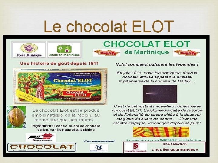 Le cacao et le chocolat made in Martinique