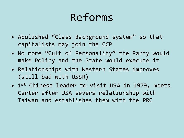 Rehabilitation of Deng Xiaoping Maos Death Hua takes