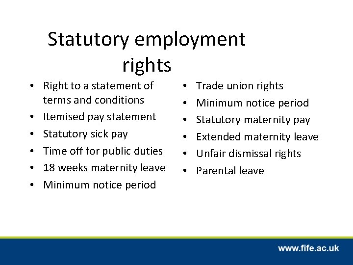 Bsc Architectural Design Employment Law 16 th March