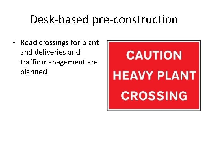 Unit One Construction Technology Lesson 10 Preconstruction work