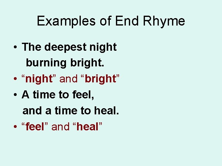 Poetry Terms Get your penpencil out Mrs Godios