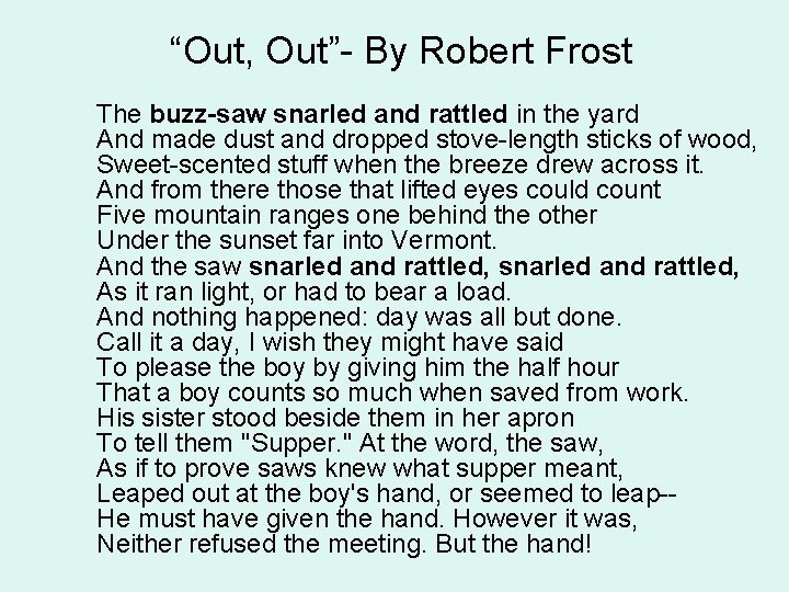 Poetry Terms Get your penpencil out Mrs Godios