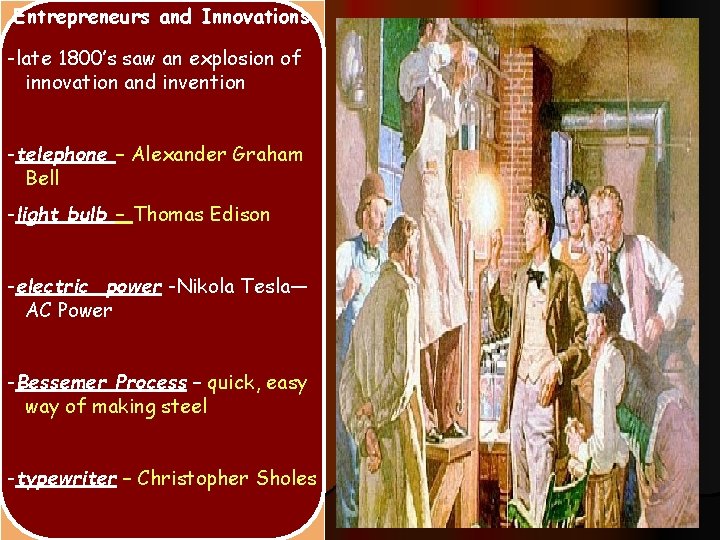 Industrial World Leader by 1880 U S is