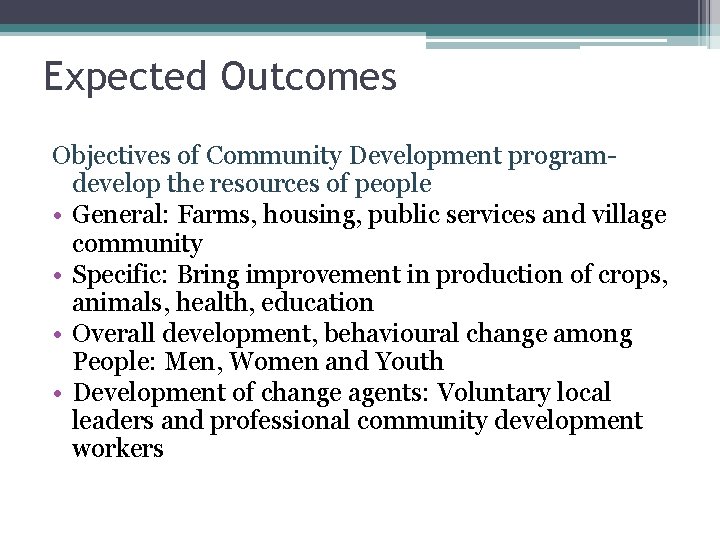 Community Development in Rural India Rural Dynamics Blurring