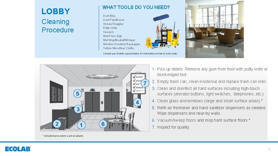 COMPLETE CLEANING PROCEDURES CLEANING PROCEDURES 1 Hand Washing