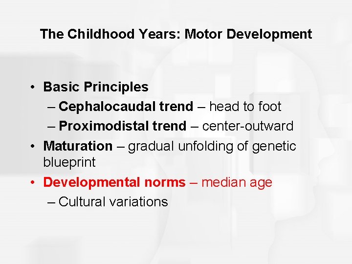 Human Development Across the Life Span Progress Before