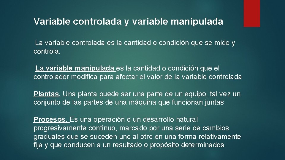 Aplicacin de control de una variable fsica en