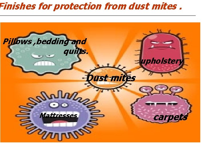 Finishing of Textiles Insect Resist Finishes Main Points