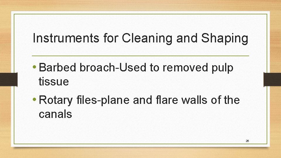 Endodontics AKA Root Canal Therapy RCT 1 Describe