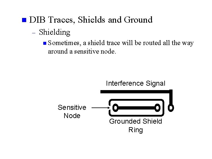 Chapter 15 DIB Design n Purpose of the