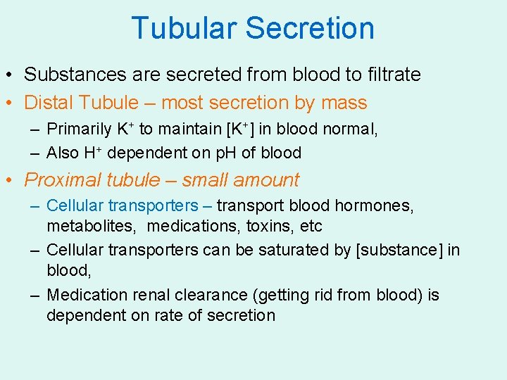 Physiology BIO 240 Lecture No 12 Renal Nephron