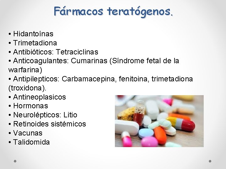Teratognesis Integrantes Garca Santiago Fernando Lpez Jimnez Allan
