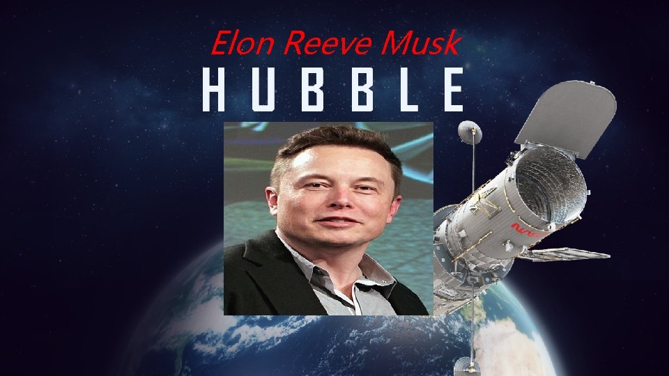 Elon Reeve Musk Founder of Space X Pay