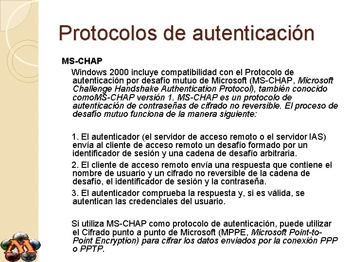 Servidores de acceso remoto Tema 3 SAD Vicente