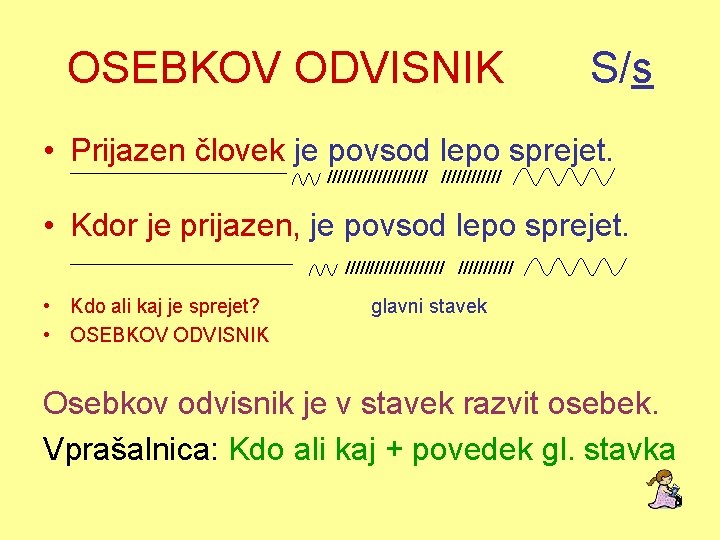ODVISNIKI Pripravila Olga Koplan OSEBKOV ODVISNIK Ss Prijazen