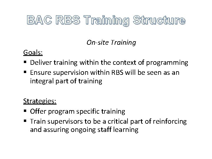 Bay Area Consortium RBS Stakeholders Communication Plan Who