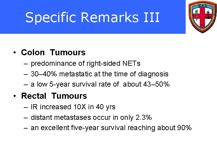 Gastroenteropancreatic neuroendocrine tumors GEPNETs An update of ...