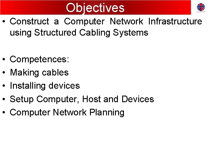 Computer Network Construction M Sc Juan Carlos Olivares