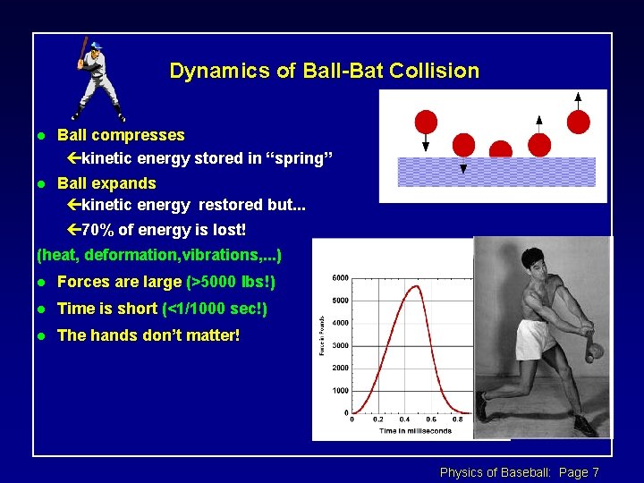 The Physics of Baseball orJust How Did Mc