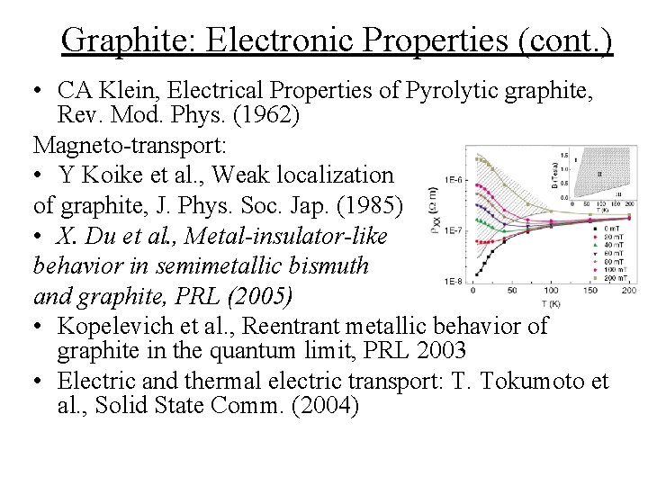 Overview of Carbon Nanotubes II PHYS 570 X