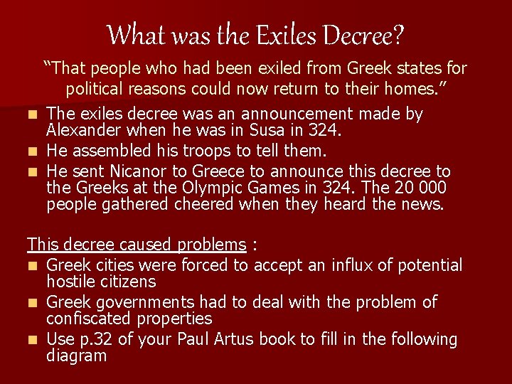 Quiz What year was the King Agis rebellion