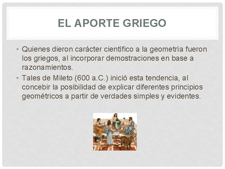 HISTORIA DE LA GEOMETRA 3 RO BSICO INICIOS
