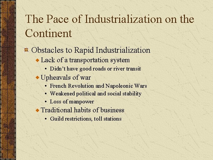 Chapter 20 The Industrial Revolution and Its Impact