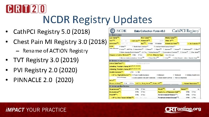 Using the NCDR Registries for Clinical Research John