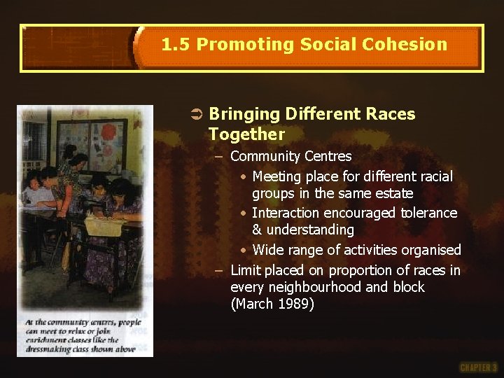 1 5 Promoting Social Cohesion Bringing Different Races