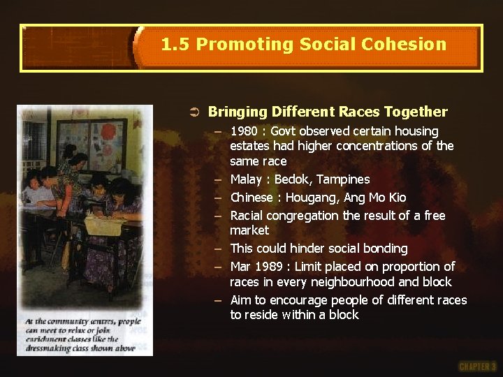 1 5 Promoting Social Cohesion Bringing Different Races