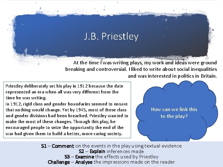 An Inspector Calls Mock revision 2019 Recall 1