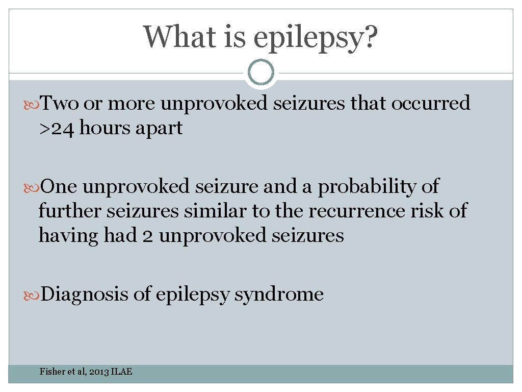 Frequently asked questions in Epilepsy Enrique Feoli MD