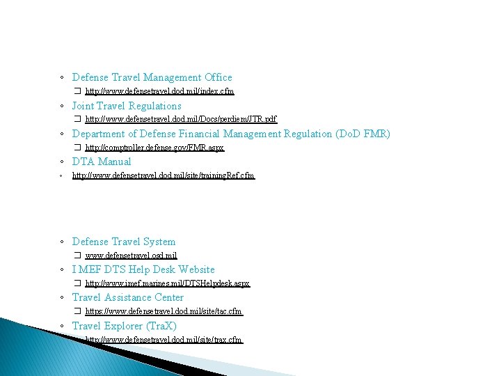 Defense Travel System I MEF MCI WestCampen DTS