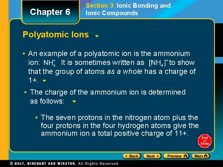 Chapter 6 Section 1 Introduction to Chemical Bonding