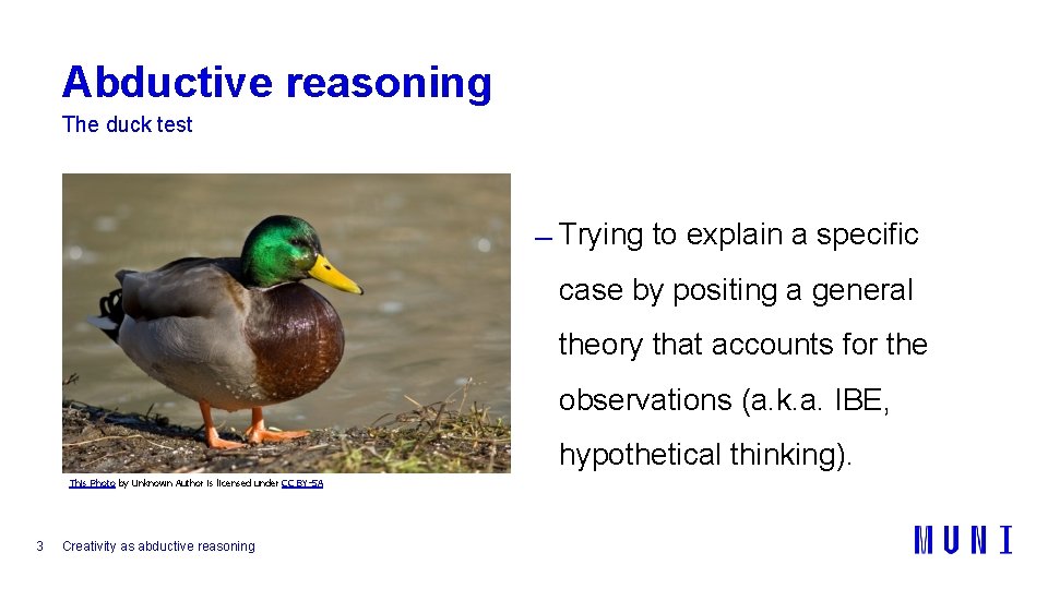 Creativity as abductive reasoning Preliminary evidence https osf