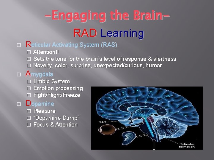 WHOLE BRAIN TEACHING IN THE SECONDARY CLASSROOM Presented