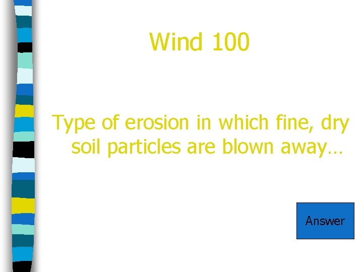Erosive Forces Review 2 Wave Erosion Mass Movements