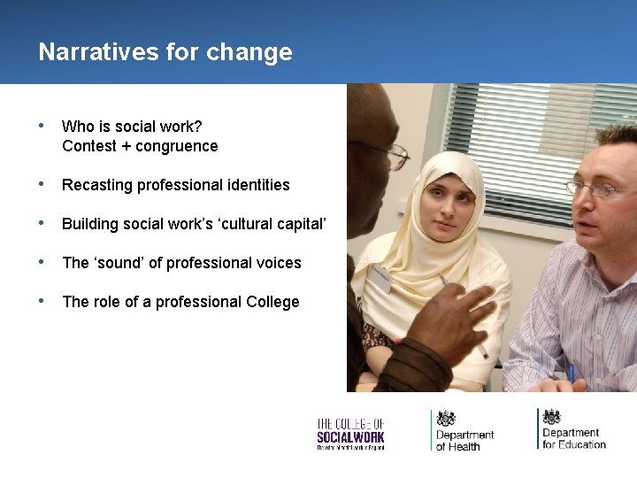 Social Work Reform Progress opportunities and challenges Lyn
