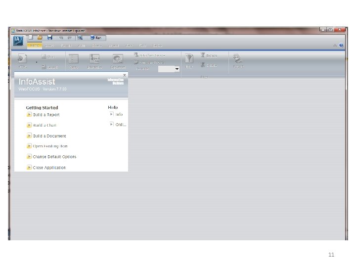 INFO ASSIST REPORT WRITING AN INTRODUCTION TO USING