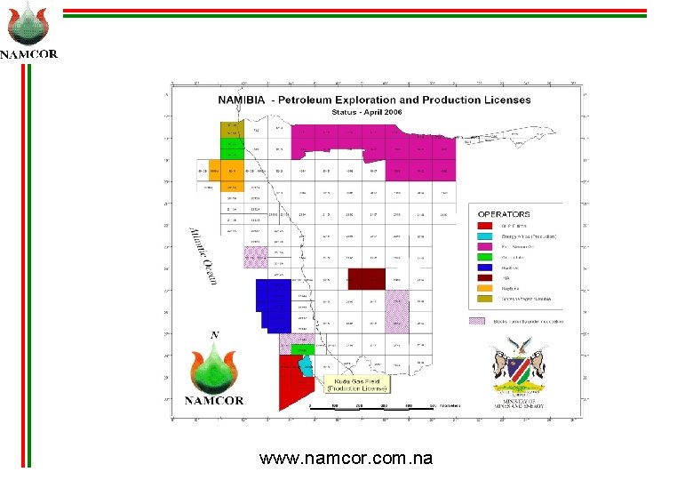 NAMIBIA CURRENT DEVELOPMENTS www namcor com na Presentation