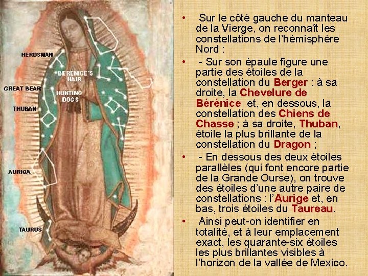 Dcouvertes sur le Tilma de la Vierge de