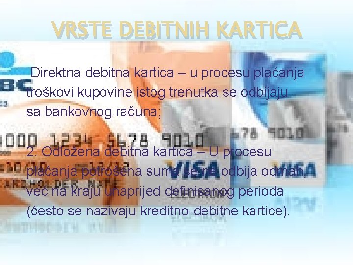 Elektronski novac Osnovni pojmovi Ideja elektronskog novca jeste