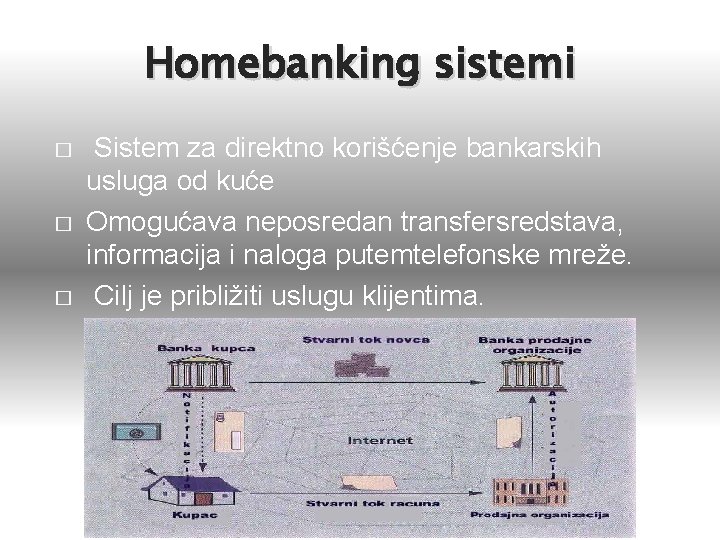Elektronski novac Osnovni pojmovi Ideja elektronskog novca jeste