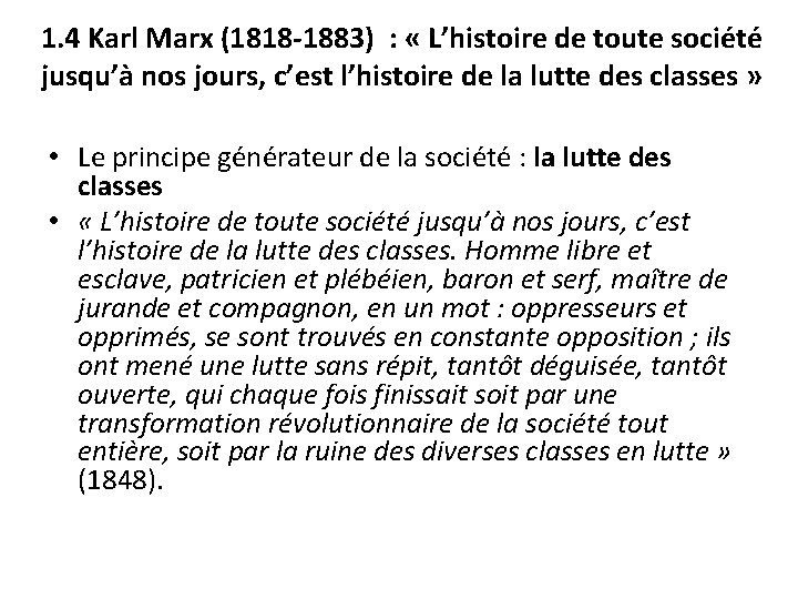 Chapitre 13 Histoire de la pense sociologique ESH