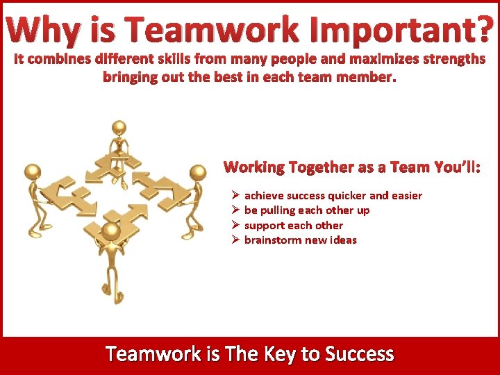 Teamwork is The Key to Success Diana Simkauskaite