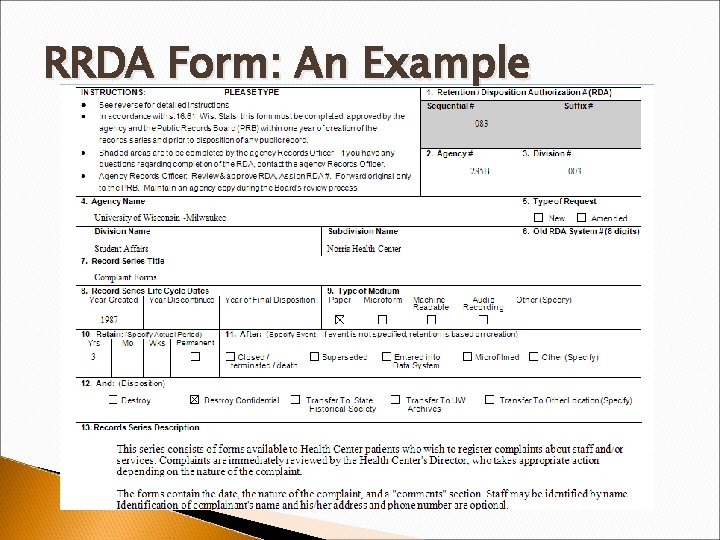 Finding and Reading General Records Schedules Brad Houston