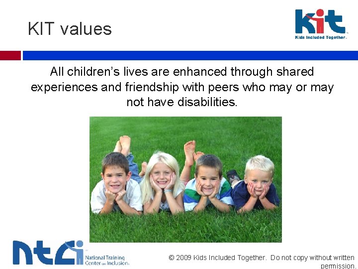 Talking About Inclusion With Kids Included Together KIT