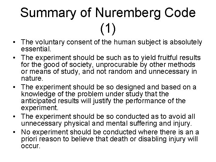 Research Ethics Objectives After this session you will