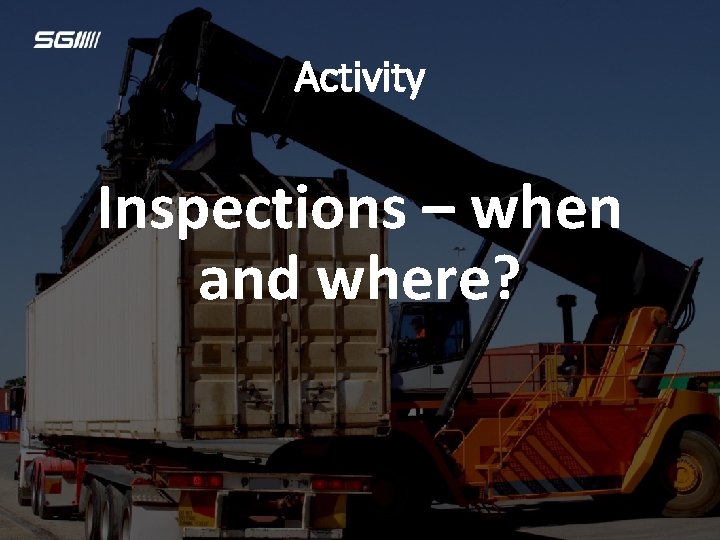 Activity Welcome and icebreaker Timing Classroom Inyard Driving