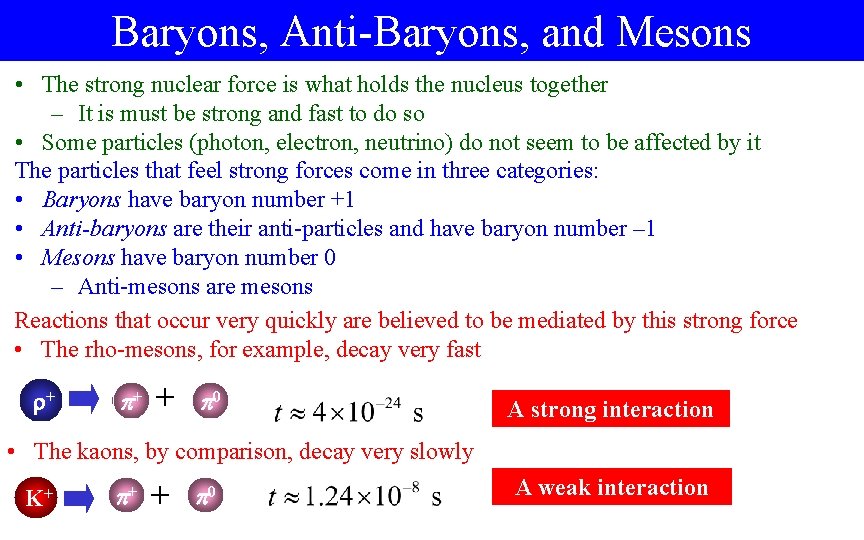 Particle Physics The Basics Particle Physics arises from